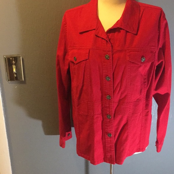 Cato | Jackets & Coats | Cato Red Blazer Jacket | Poshmark